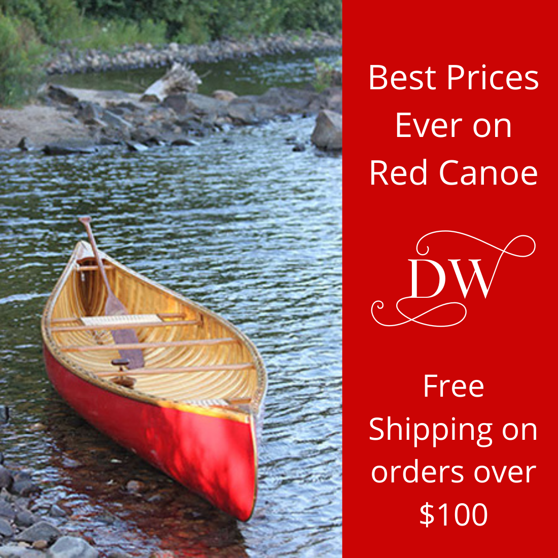 Best Prices EVER on Red Canoe Products – Dream Weaver Canada