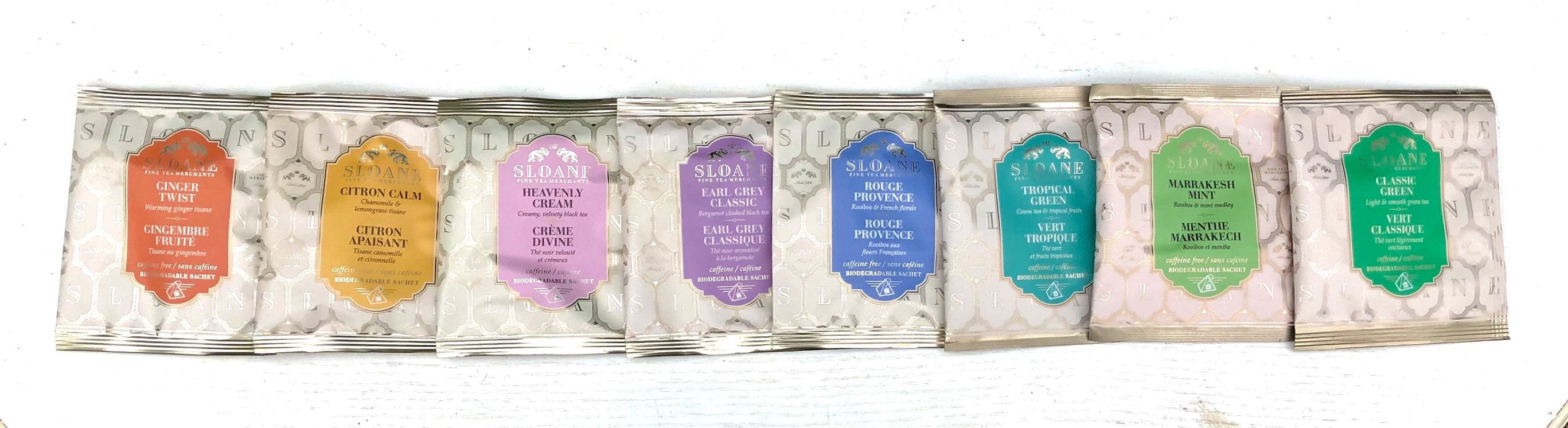 Sloane Tea Single Sachets | Dream Weaver Canada