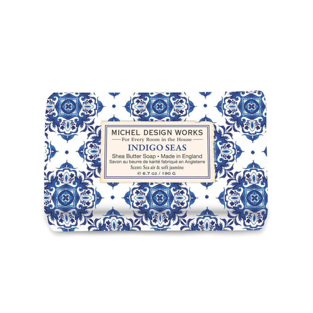Indigo Seas Medium Bar Soap | Michel Design Works | Dream Weaver ...