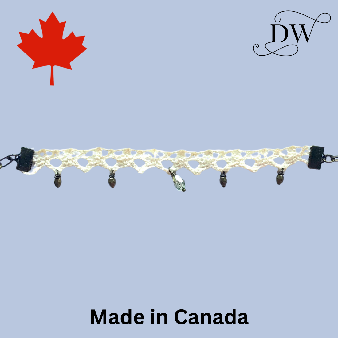 Bracelet à breloques en dentelle à cordon JJ's Studio Dream Weaver Canada
