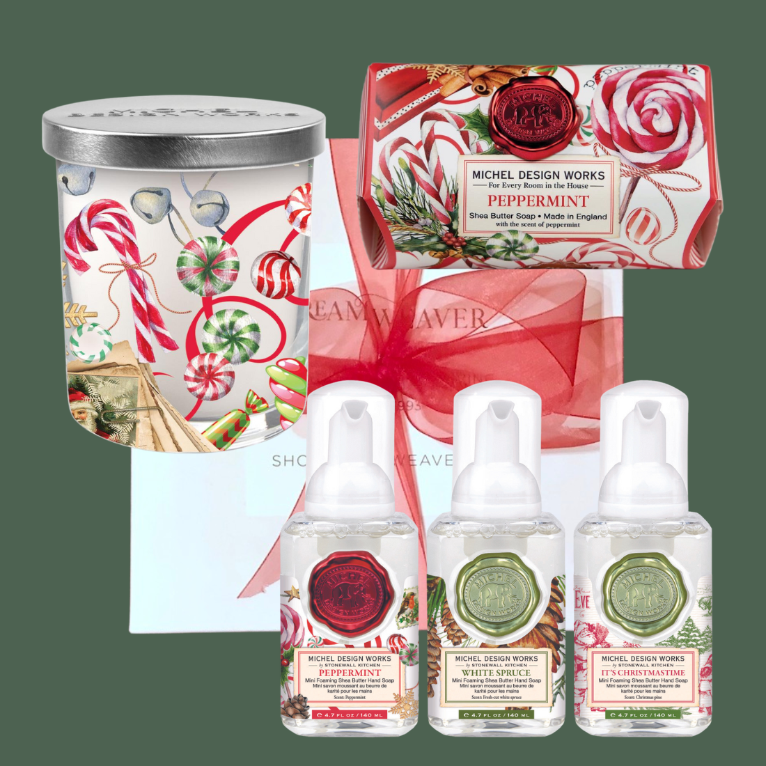 Peppermint Gift Box | Michel Design Works | Dream Weaver Canada