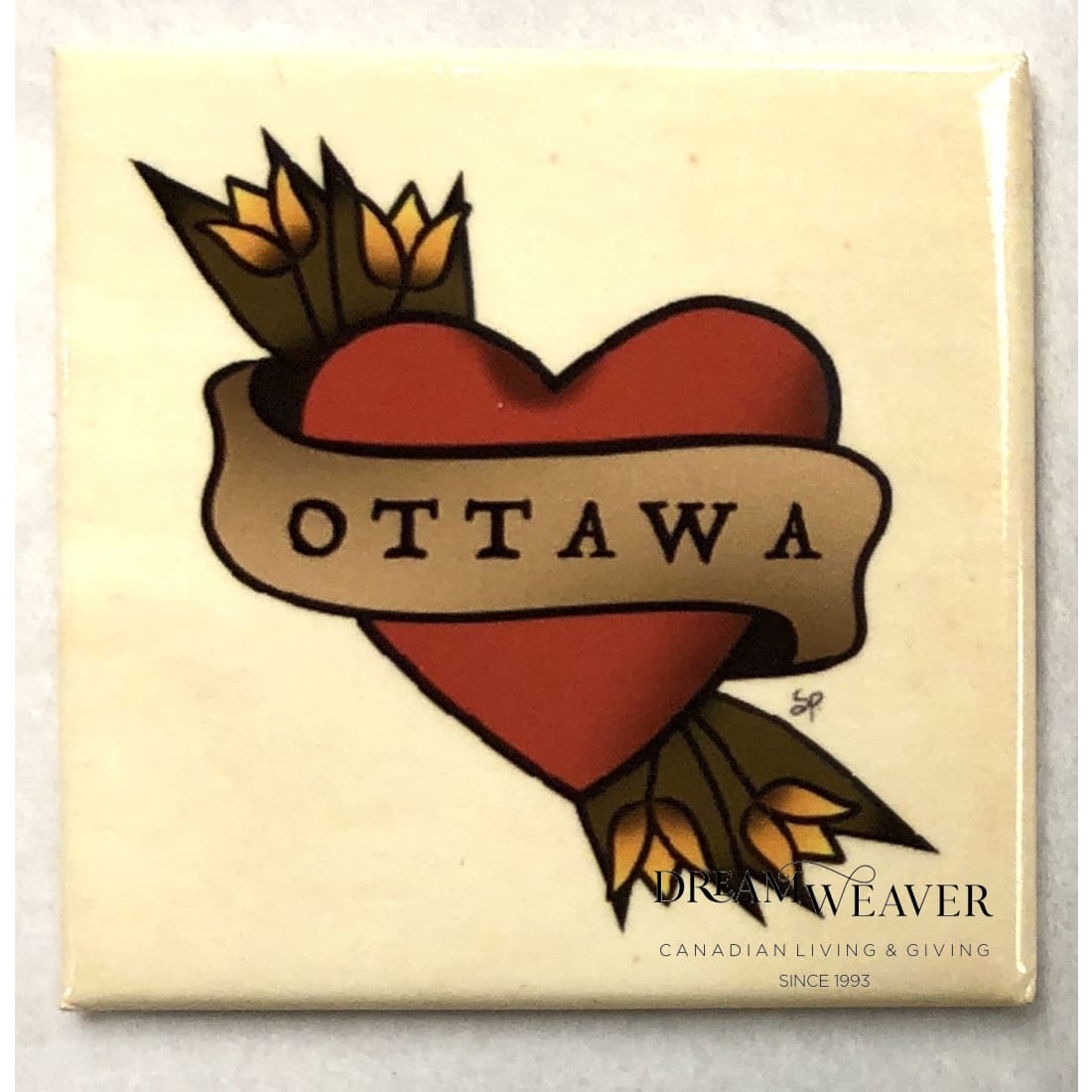 I Love Ottawa Magnet | Whaaat Studio? Dream Weaver Canada