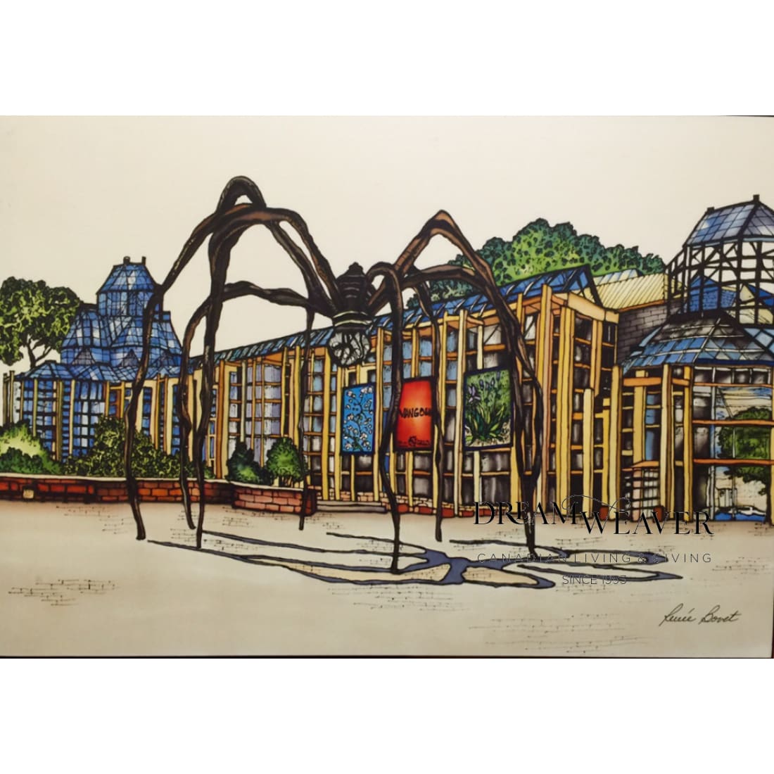 National Art Gallery Spider Statue Maman | Ottawa Collection | Plaque ...